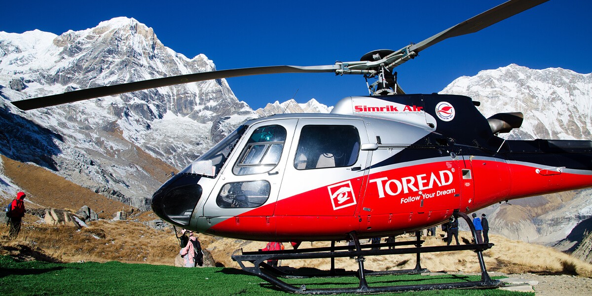 Annapurna Base Camp Helicopter Tour | Helicopter Tour to ABC